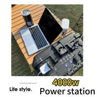 China 4000W/3840wh/80ah LiFePO4 Solar Charging Hand Rod Power Station with Easy Portability for sale