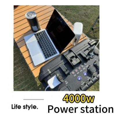 China 4000W/3840wh/80ah LiFePO4 Solar Charging Hand Rod Power Station with Easy Portability for sale