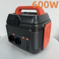 China 11W LED Lighting 600W Pure Sine LiFePO4 Backup Battery Portable Power Station for Outdoor for sale