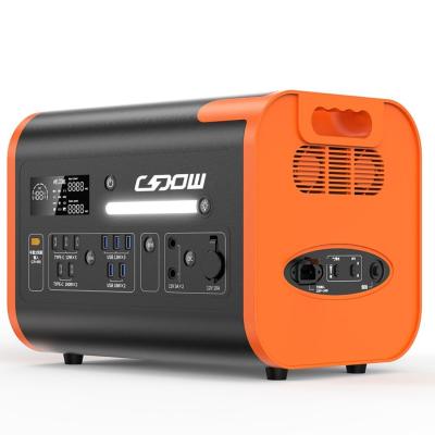 China United Nations AC Socket Portable Mobile Power 2200W Wireless Charging Solar Generator for sale