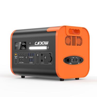 China 110V/220V 2200W Pure Sine Wave Inverter LiFePO4 Battery Multi-Functional Power Station for sale