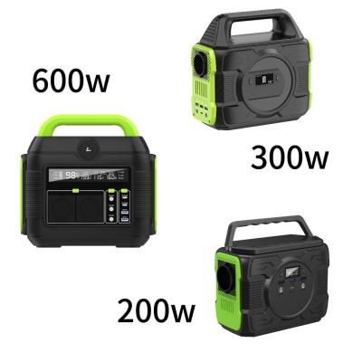 China Simple Design Outdoor Household Portable Power Station with Type-C Output Pd100W Pd27W for sale