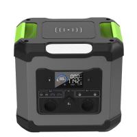 China Emergency LED Lights and 5W Wireless Charging 1500W Solar Generator for Outdoor Camping for sale