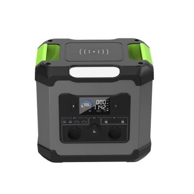 China Portable Power Station 1500W AC Output Power and Type-C2 Output 12V/2.25A for Emergency for sale