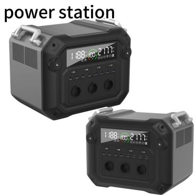 China Energy Storage Portable Power Station with 1200W AC Input and 3600W/3430.4wh Capacity for sale