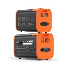 China Pure Sine Wave Inverter 2200W Portable Power UPS for Energy Storage in Black Orange for sale