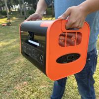 China Pure Sine Wave Inverter 2200W Portable Power UPS for Energy Storage in Black Orange for sale