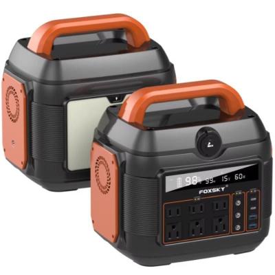 China 600W/576wh/110V/220V Portable Energy Storage System with AC Output 220V 50Hz/110V 60Hz for sale