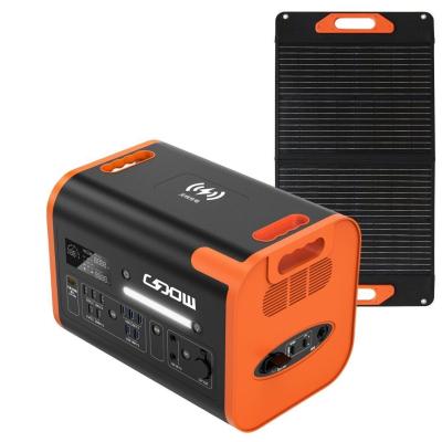 China 27.000kg Package Gross Weight CE Certification 2200W Portable Solar Generator for Outdoor for sale