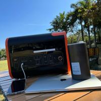 China 27.000kg Package Gross Weight CE Certification 2200W Portable Solar Generator for Outdoor for sale