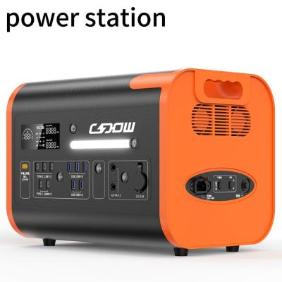 China Portable Power Station for Home and Outdoor Camping 2200W 1500W Solar Panel Generator for sale