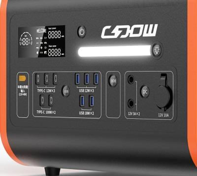 China 2200W 2048wh Solar Power Station/LiFePO4 Portable Mobile Power/Inverter Pure Sine Wave for sale