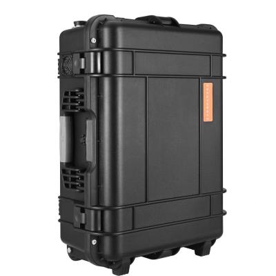 China 7000W Solar Mobile Power Station with USB Charging Function ABS Alloy Shell Material for sale