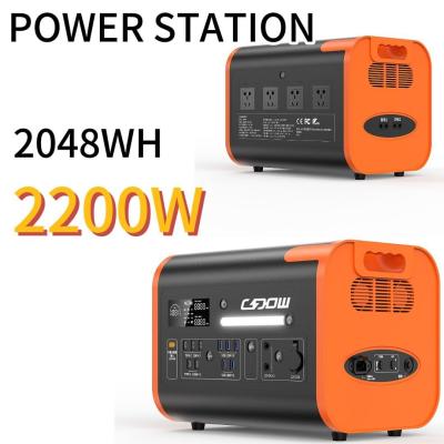 China European Union AC Socket Portable Solar Mobile Power Station with USB Charging Function for sale