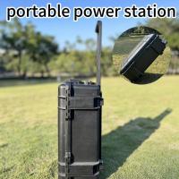 China 48V62.5ah 3000wh Mobile AC/DC Rechargeable 110V/220V Family Camp Power Station for sale