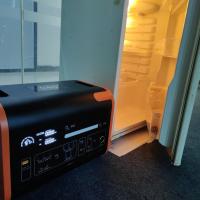 China 110V/220V Mobile AC/DC Rechargeable 2200W Portable Power Station AT22 Colour Orange Black for sale