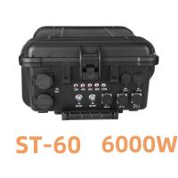 China 6000W Portable Rechargeable Solar Wind Power Station for Live Broadcast and Outdoor for sale