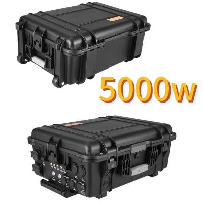 China 5000W Portable Power Station with Large Capacity Battery and CE.Un38.3 Certification for sale