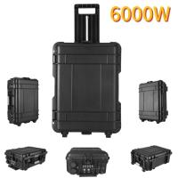 China AC Output Current 15A Max 6000W Outdoor USB Charger for Travel Camping and Emergencies for sale