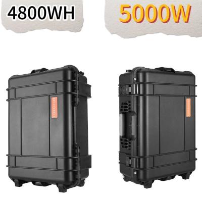 China 4000W/220-240V AC LiFePO4 Solar Generator Power Station for Household Outdoor Activities for sale