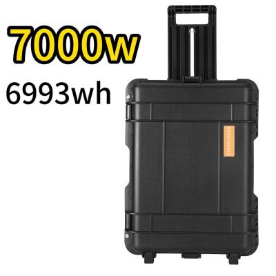 China East Asia Markets 7000W/6993wh Portable Power Station for Outdoor Drone Photography for sale