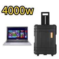 China AC Pure Sine Wave Portable Power for Home and Camping 4000W Output Socket All Types for sale