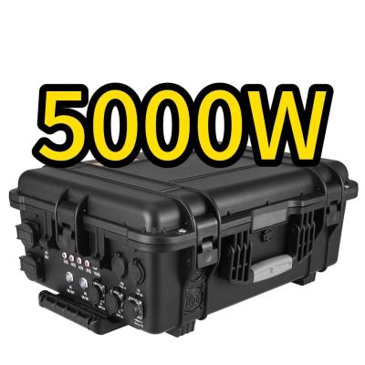 China CE.Un38.3 Certified 5000W Lithium Battery Solar Generator for Portable Power Station for sale