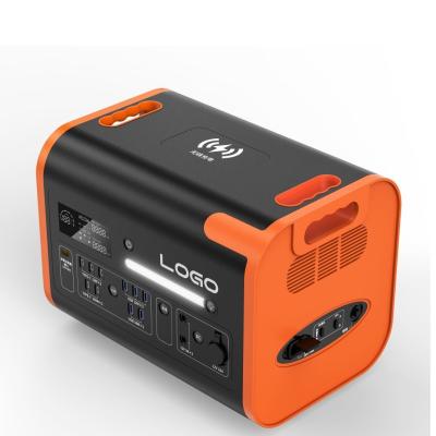 China 40ah/2200W Charger Built-in Lithium Battery Life Po4 Solar Generator Power Station for sale