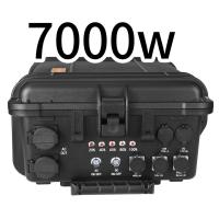 China Portable 7000W Solar Generator Battery Energy Storage System with 50.000kg Gross Weight for sale
