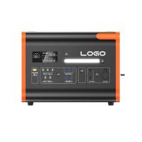 China 2200W/2048wh Lithium Battery Mobile Power Station Customizable Colour Orange Black for sale