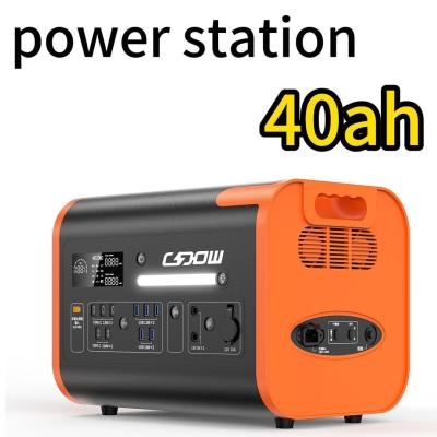 China 2024 2400W 2200W Portable 2000W Solar Solution Power Station with Type-C 3*18W/2*100W for sale