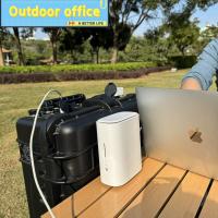 China Package Size 77.00cm * 54.00cm * 32.00cm Portable Power Station LiFePO4 6993wh 7000W for sale
