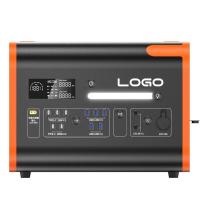 China 40ah Orange OEM ODM 2200W Home Solar Generator Outdoor Camping Portable Power Station for sale