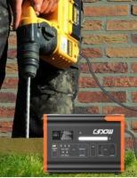 China 40ah Orange OEM ODM 2200W Home Solar Generator Outdoor Camping Portable Power Station for sale