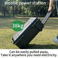 China Shell Material ABS Alloy Portable Solar Power Station 3000W/5000W/7000W 4000W for Outdoor for sale