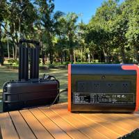 China Orange 300W Portable Solar Generator for Camping 40ah/2048wh Mobile Laptop Power Station for sale