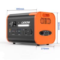 China 800W Max Solar Charging LiFePO4 Backup Battery Portable Power for Camping and Outdoor for sale