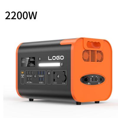 China 40ah/2048wh/2200W/2400W Portable Energy Generator Emergency Outdoor Power 3 Power Station for sale