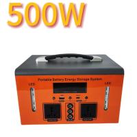 China XT500 500W Portable Lithium Battery Power Supply for Outdoor Camping and Emergency for sale