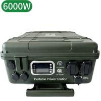 China Pure Sine Wave Output 6000W/5000W7000W High Power Emergency Power Supply for Outdoor for sale