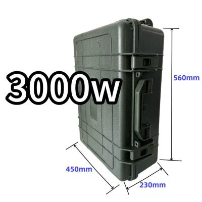 China Outdoor Work Camping 3000W Automatic Fire Extinguishing Device with AC/DC/USB Port for sale