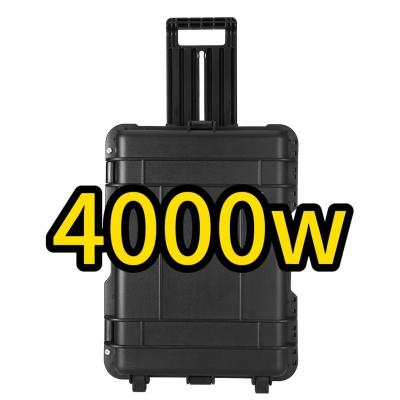 China 4000W Rechargeable Solar Generator Ideal for Family Camping and Emergency Preparedness for sale