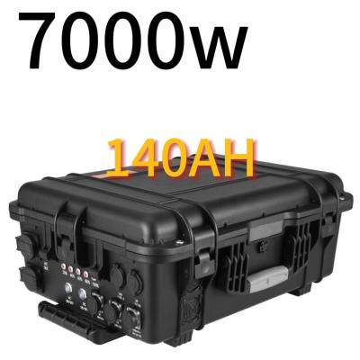 China 110V/220V AC Output 7000W/6993wh Outdoor Emergency Mobile Power Station for East Asia for sale