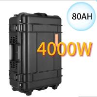 China 4000W/110V/230V Portable Power Station for LiFePO4 Energy Storage and Battery Indicator for sale