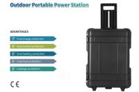 China Portable 6000W/6216wh Ternary Lithium Battery Energy Storage Emergency Power Station for sale
