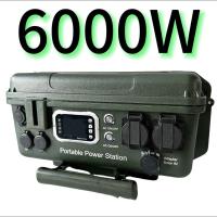 China MPPT Controller 6000W/6048wh Portable AC/DC Outdoor Mobile Power Station for Products for sale