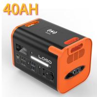 China Emergency Energy Storage Power Station with 2400W Portable and Type-C 3*18W/2*100W for sale
