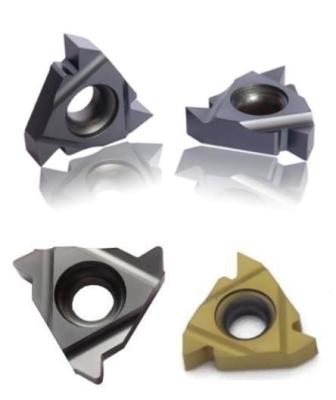 China Stailess Steel Carbide Threading Inserts 22NR 6UN Milling Inserts for sale