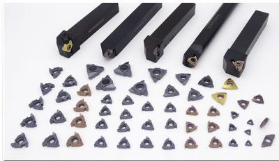 China PVD Coating CNC High Speed Steel Indexable Inserts For Metal Machining 16ER 16UN for sale