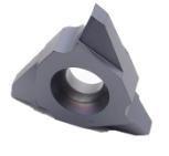 China TiAlN Coated Lathe Thread Triangle Carbide Inserts For Hardened Steel 16NR 3.0TR for sale